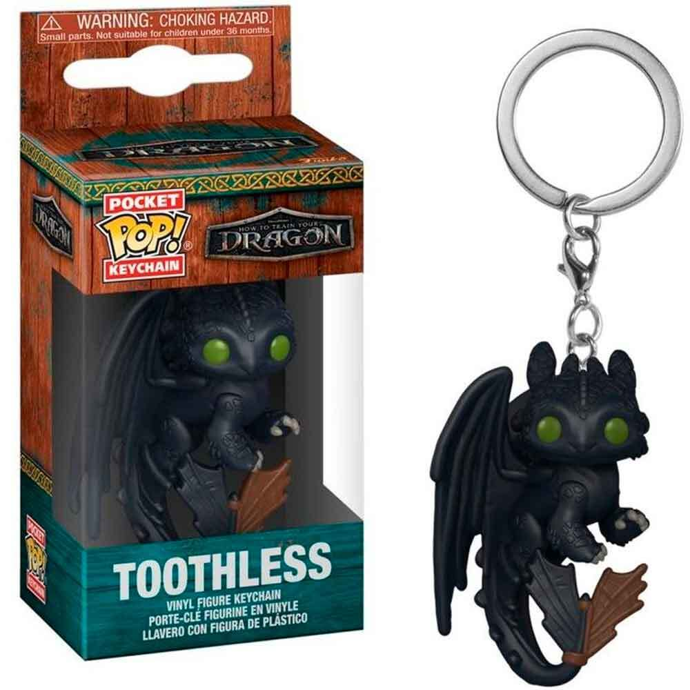 How To Train Your Dragon Toothless POP Nøglering
