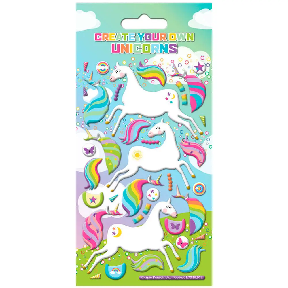 Create Your Own Unicorn Stickers | Lev. 1-3 dage