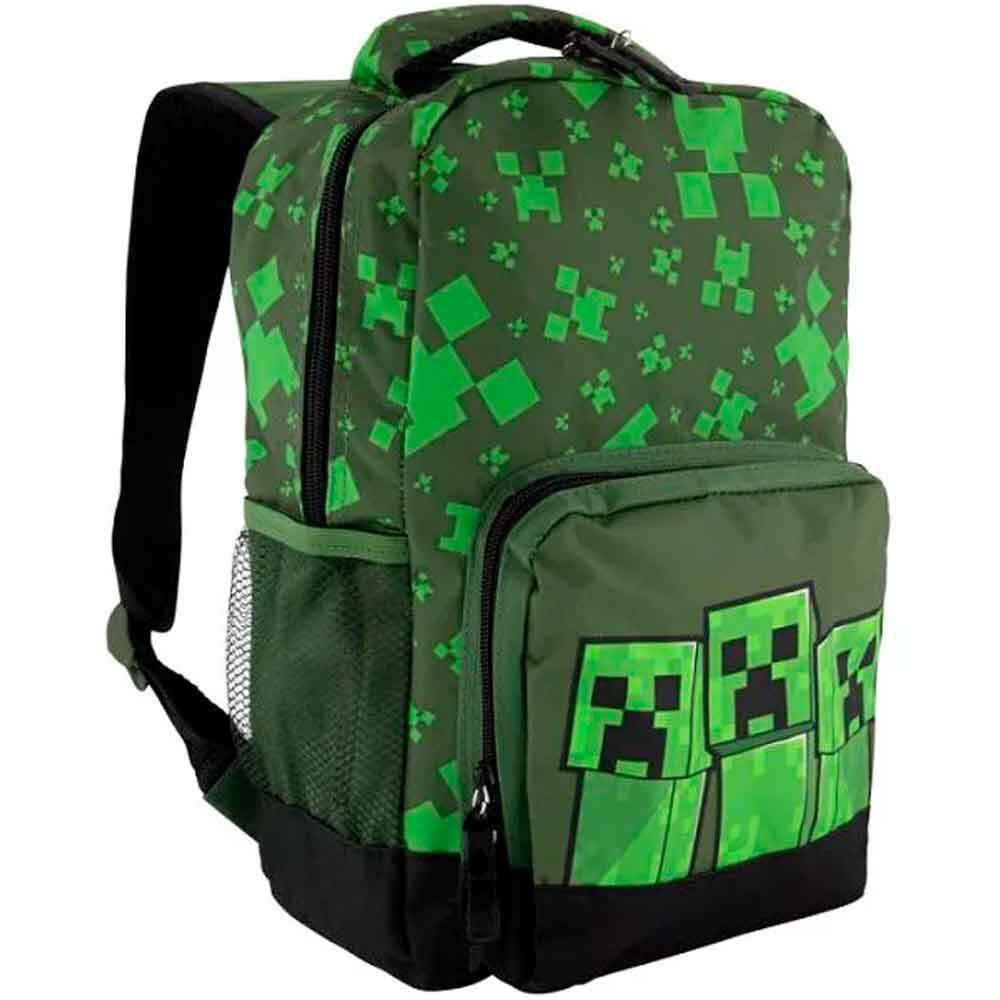 Minecraft Rygsæk Army Creeper 35 cm | Lev. 1-3 dage